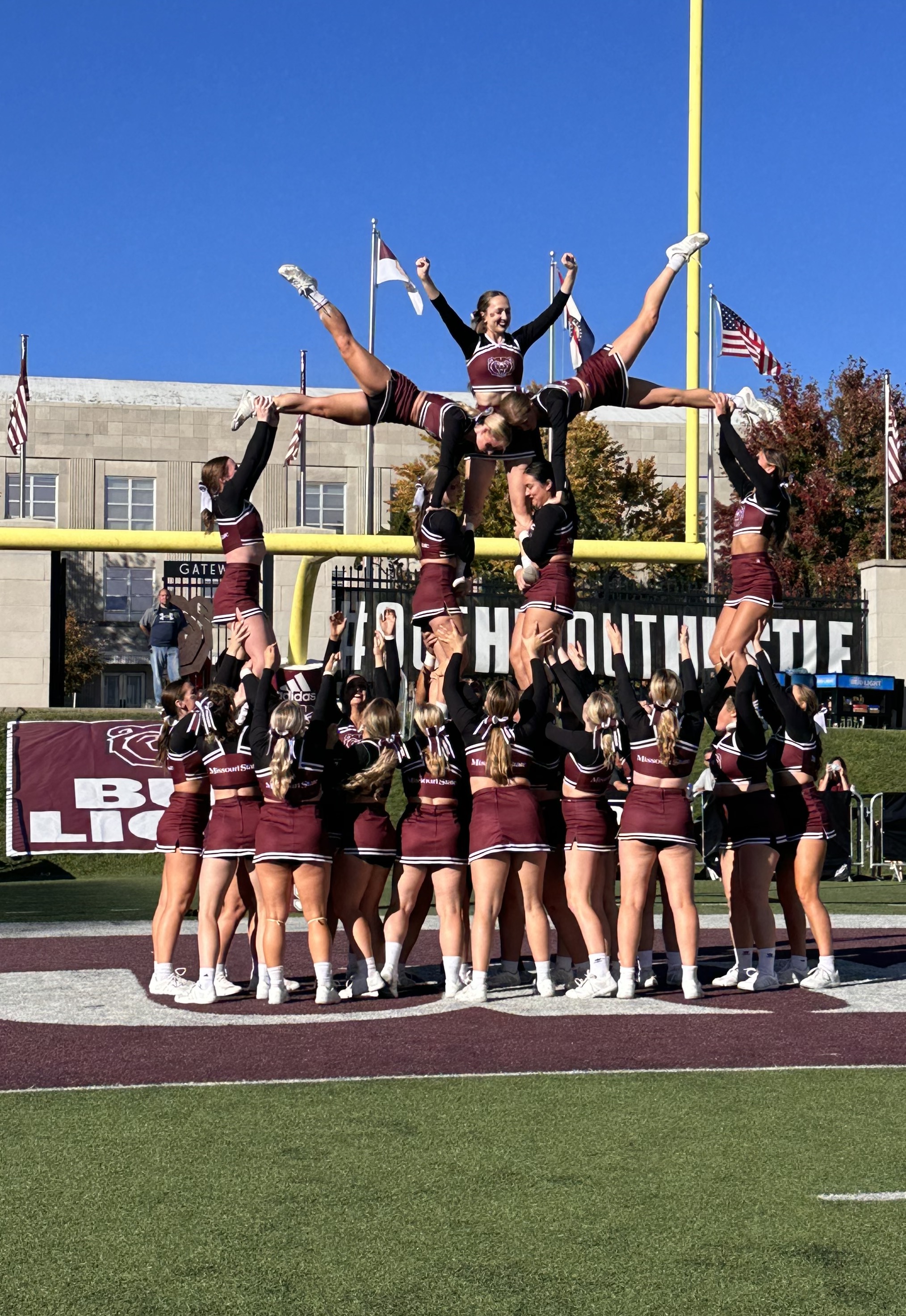 Roster - Missouri State Cheerleaders - Spirit Squads - Missouri State