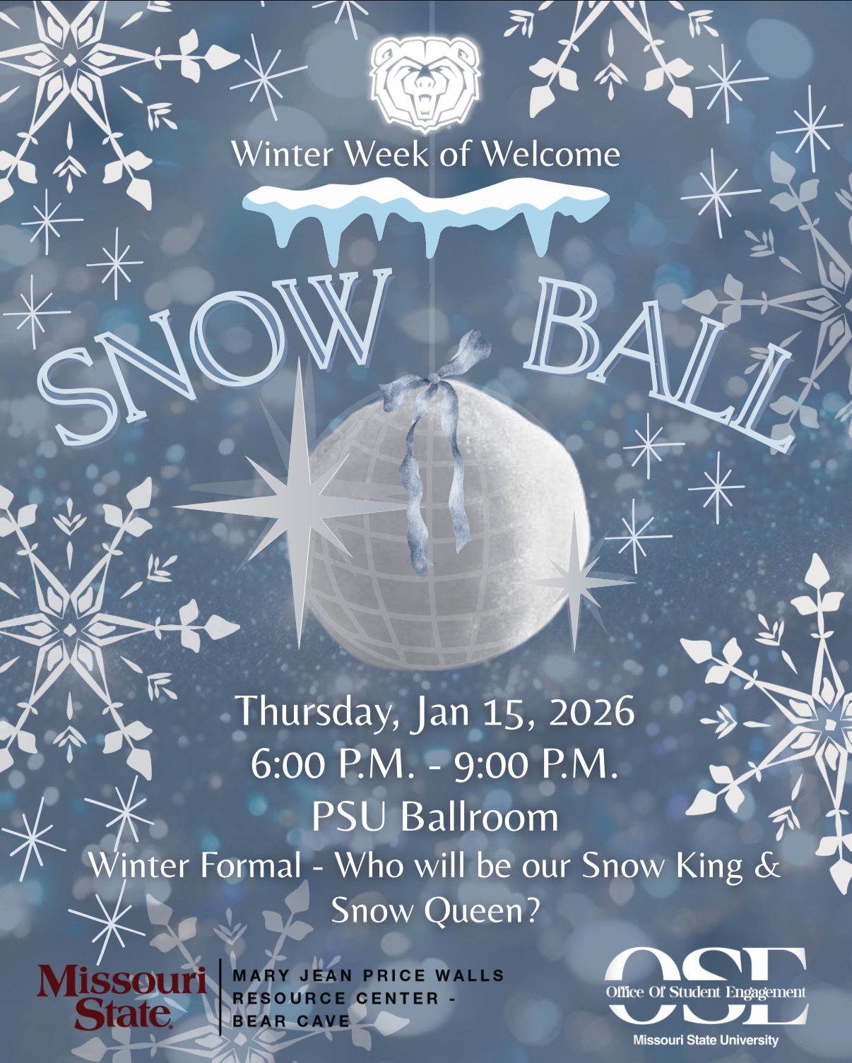 Winter Week of Welcome 2026 - Office of Student Engagement - Missouri State